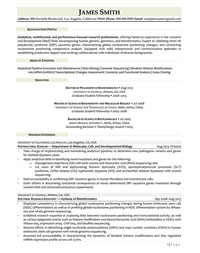 Sample Civilian and Federal Resumes - Resume Valley