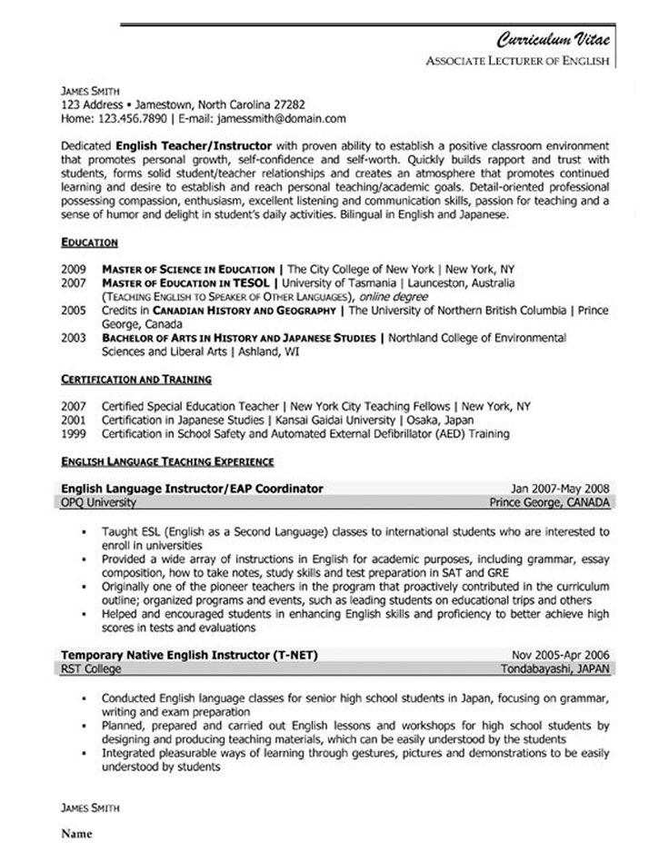 Sample Civilian and Federal Resumes - Resume Valley