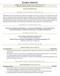 Sample Civilian and Federal Resumes - Resume Valley