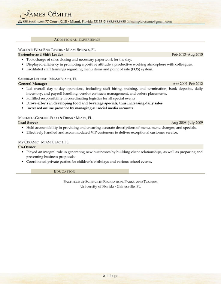 Sample Civilian and Federal Resumes - Resume Valley