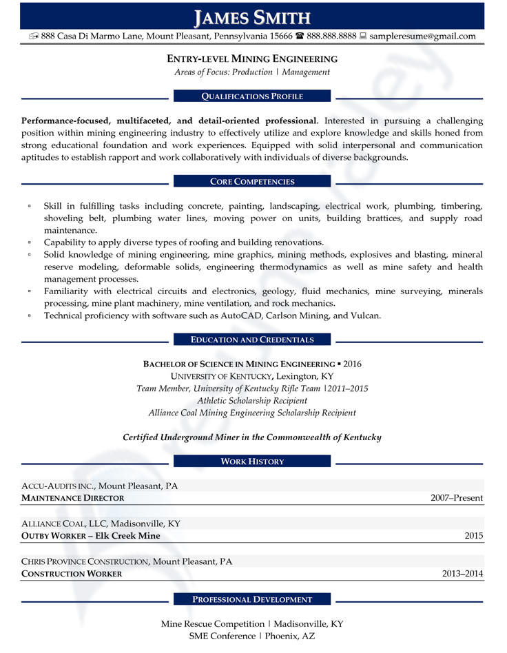 Sample Civilian and Federal Resumes - Resume Valley