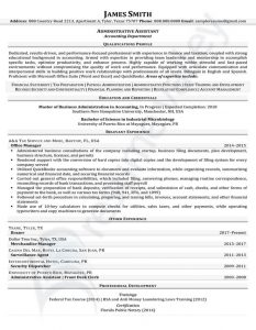 Sample Civilian and Federal Resumes - Resume Valley