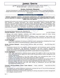 Sample Civilian and Federal Resumes - Resume Valley