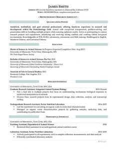 Sample Civilian and Federal Resumes - Resume Valley